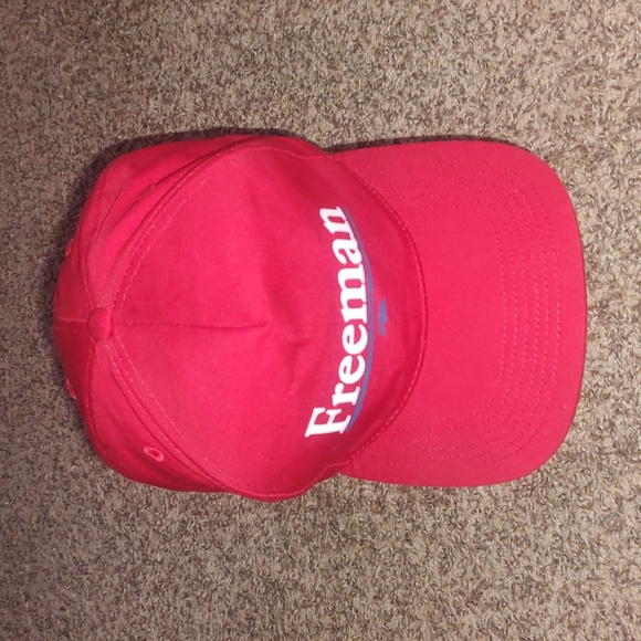 Unbranded | Accessories | Vintage Freeman Red Snapback Hat Os | Poshmark